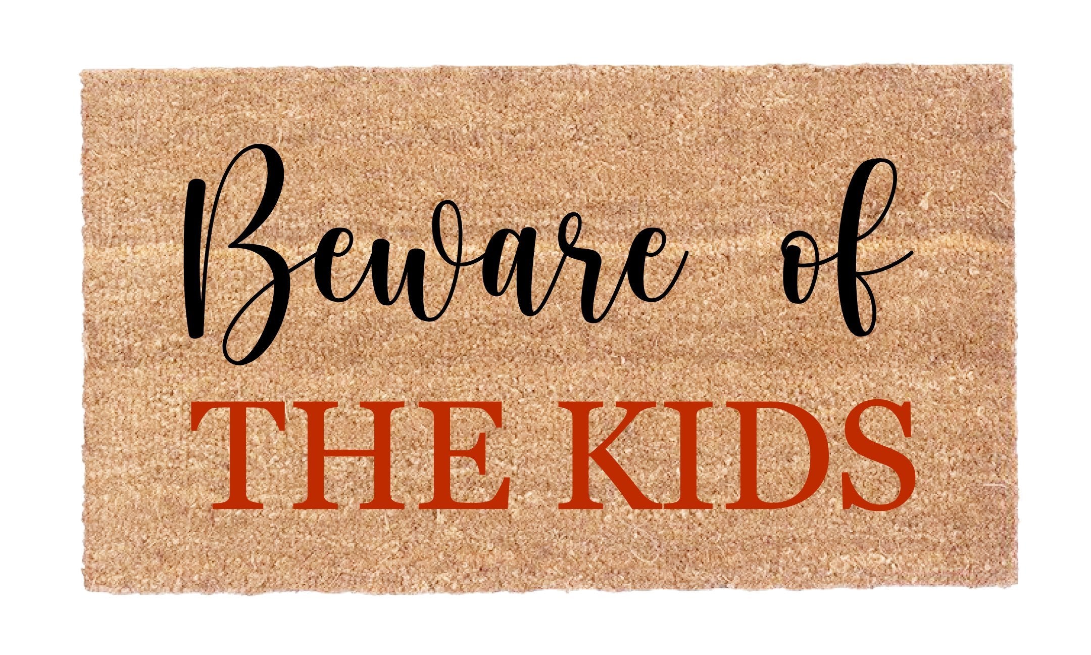 Beware of The Kids – Mat Supplier Group