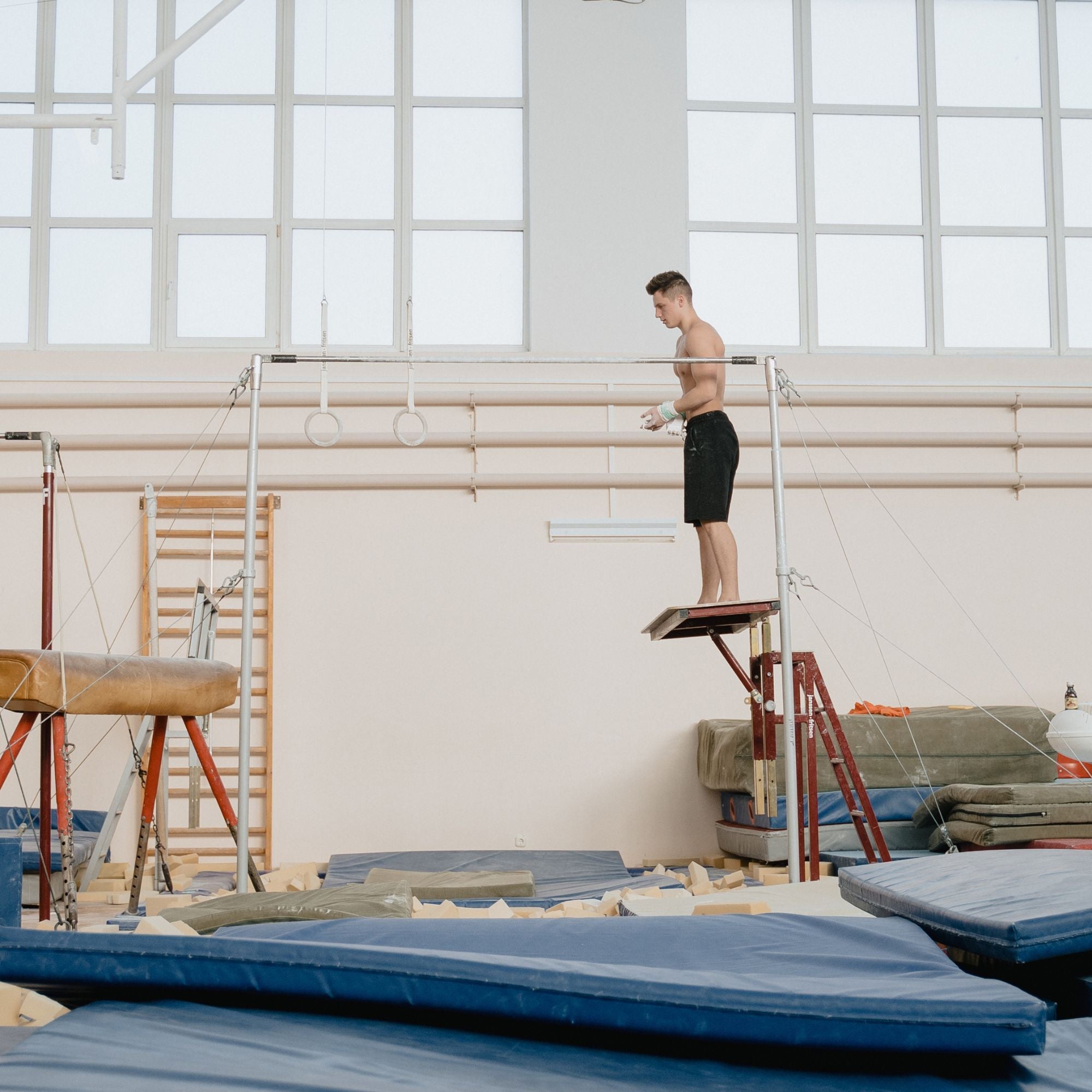 Competition Landing Mats | Durable Gymnastics Crash Mats USA – Mat ...