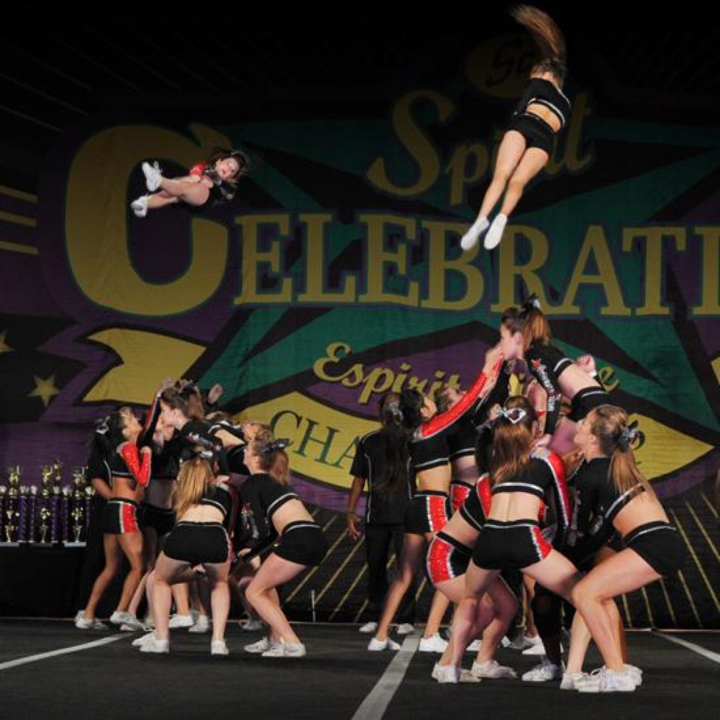 Cheerleading Mats with a Carpet Fibre Surface - Canada Mats – Mat ...
